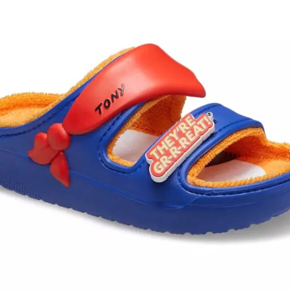 CROCS | Shoes | Frosted Flakes X Crocs Cozzzy Sandals Tony The Tiger ...